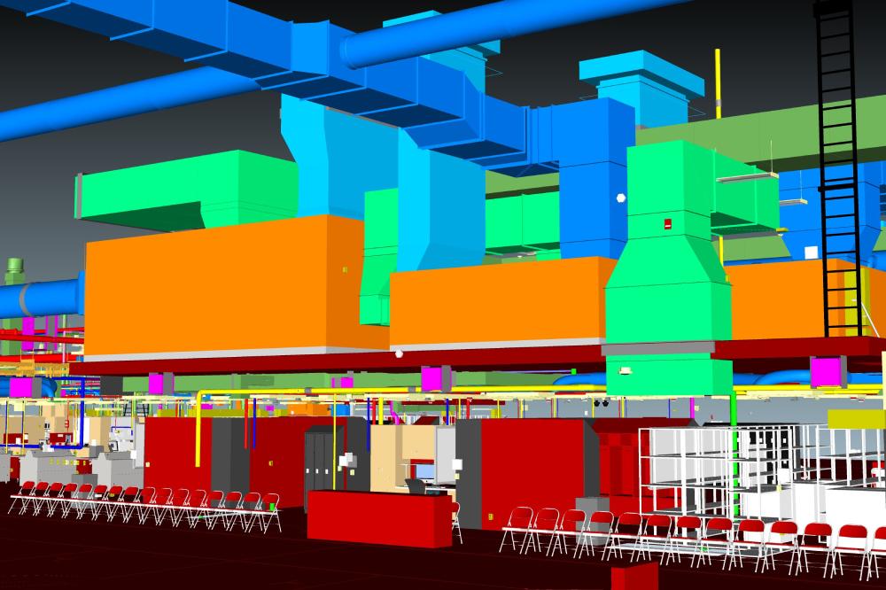 Mechanical BIM, Shop Drawing And Coordination Services | 3D HVAC BIM ...
