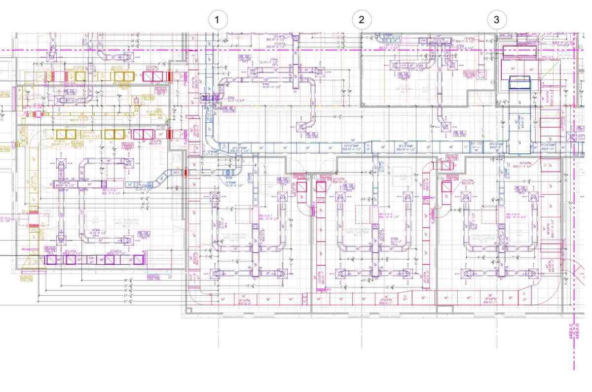 Mechanical BIM, Shop Drawing And Coordination Services | 3D HVAC BIM ...